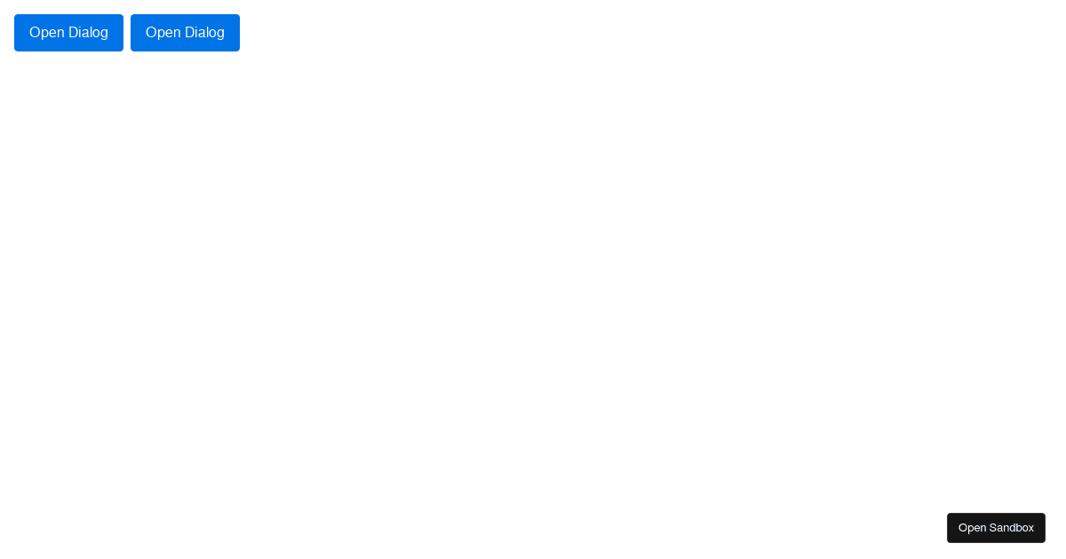 Piman-Dialog - Codesandbox