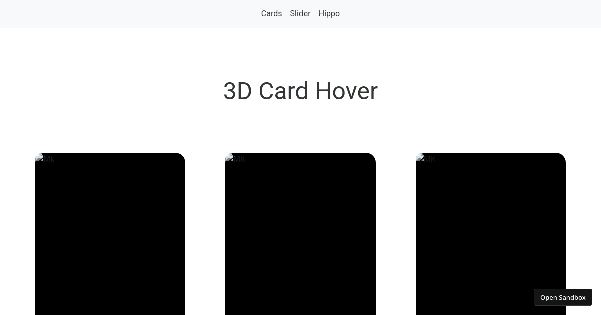 animator - Codesandbox