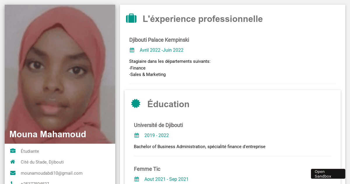 mouna-mahamoud - Codesandbox