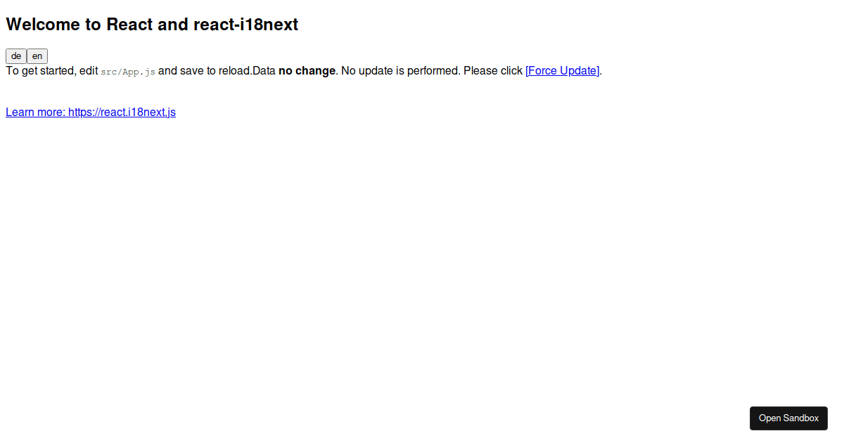 i18next/react-i18next - Codesandbox