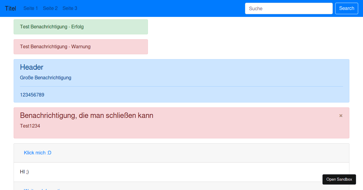 React Bootstrap Test Codesandbox 6233