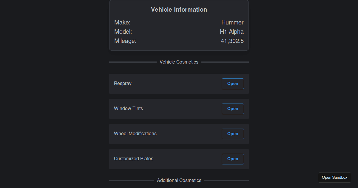 Everfall Preview List - Codesandbox