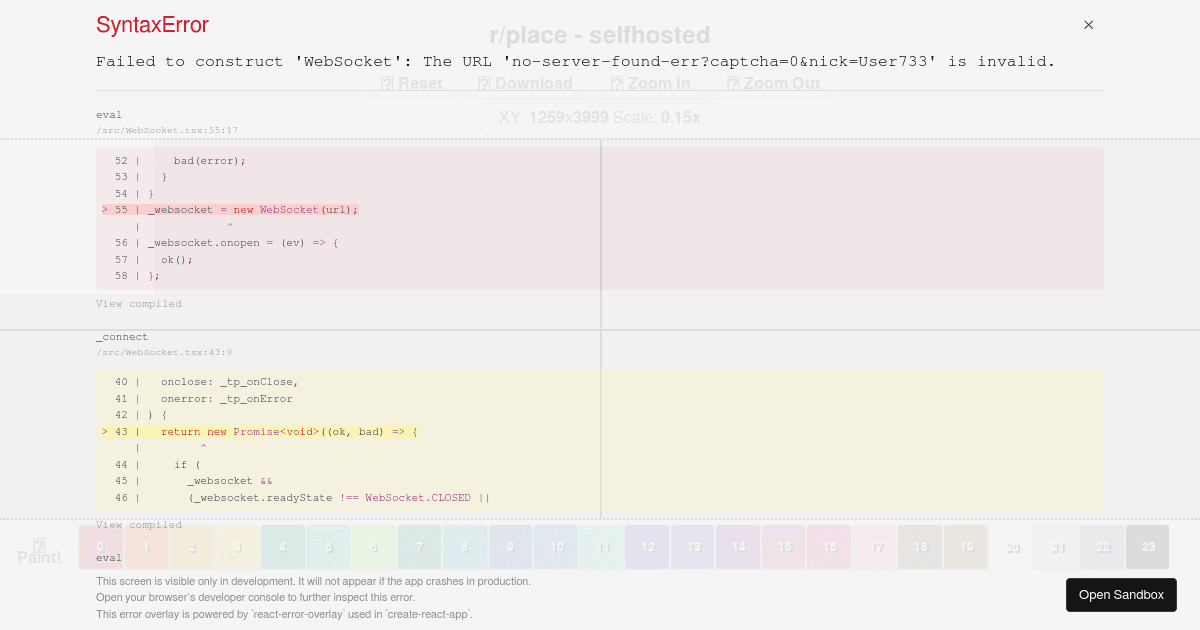 react-rplace - Codesandbox