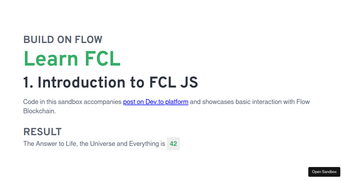 dev-to-fcl-01-introduction - Codesandbox