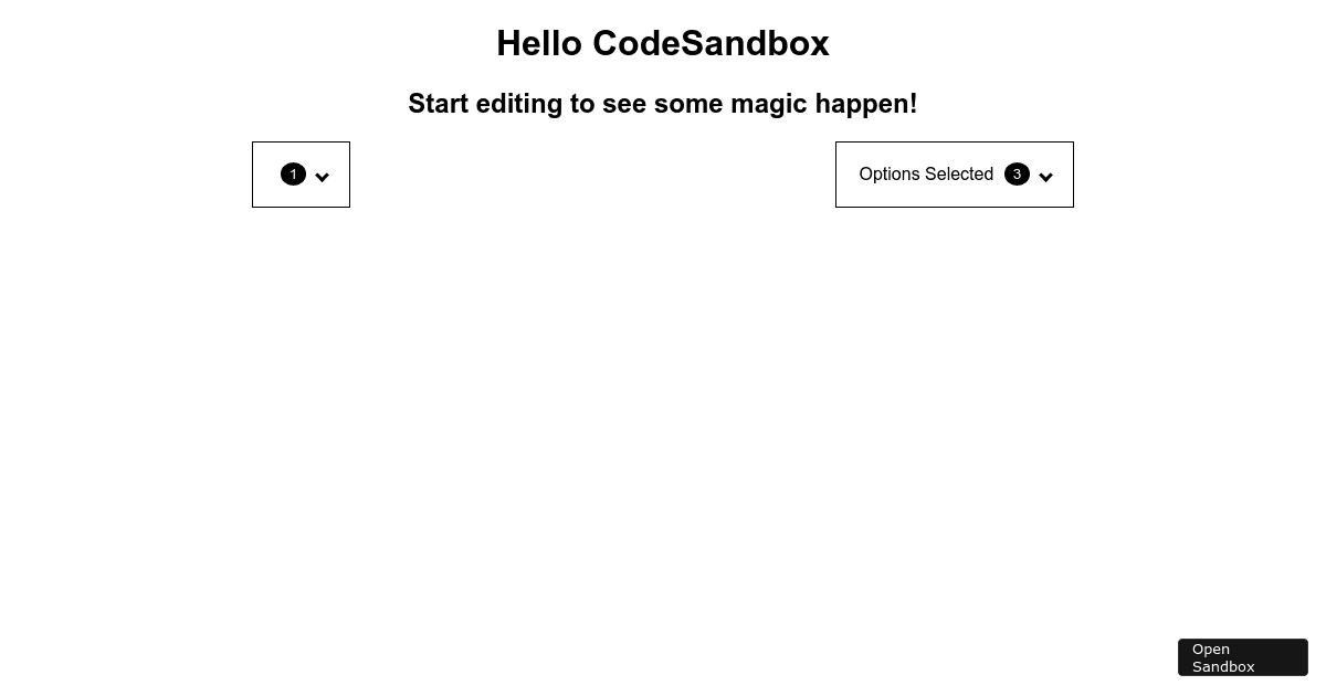 react-multiselect-button-dropdown (forked) - Codesandbox react-multiselect-button-dropdown (forked) - Codesandbox