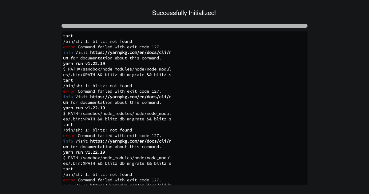 blitz-js - Codesandbox