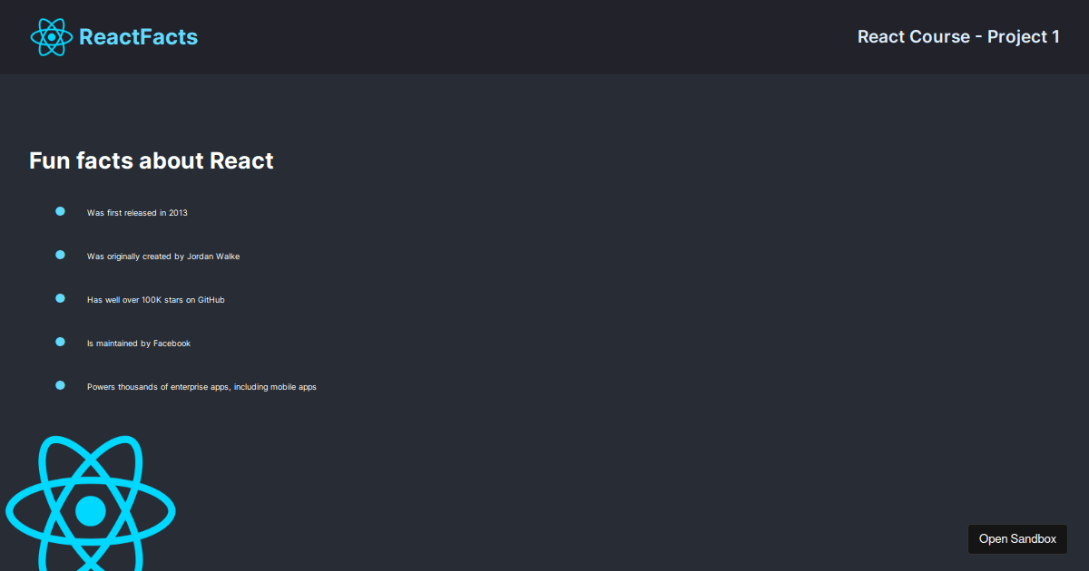 sattwyk/react-scrimba - Codesandbox