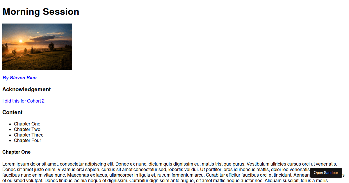 HTML & CSS / 01-online-book - Codesandbox