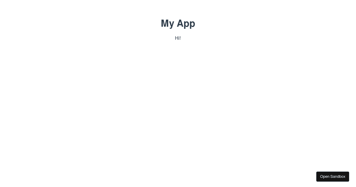 Partial Init Of Vue 3 App Instance Codesandbox