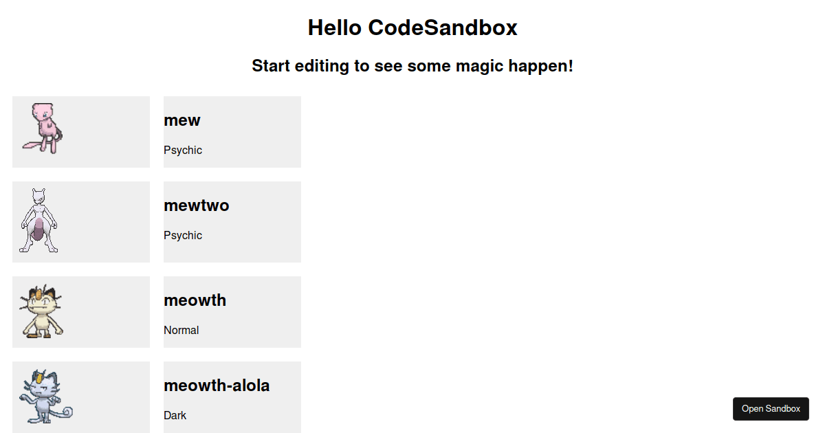 vincent-pfister/pokemon-info - Codesandbox