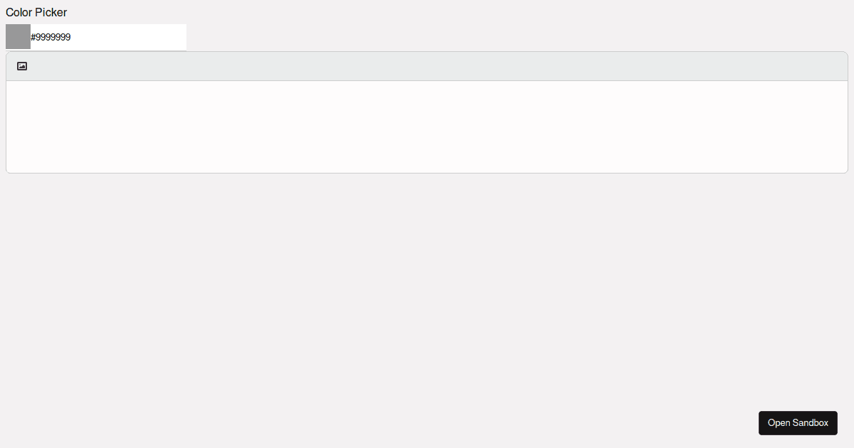 text-editor-and-color-picker - Codesandbox