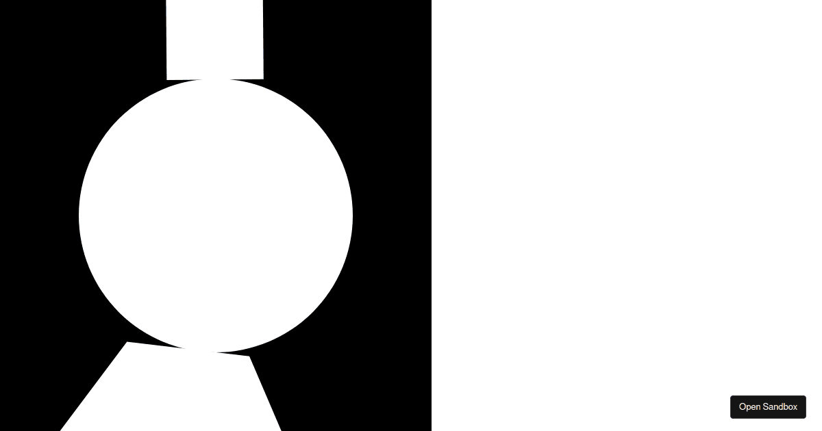 07. add circle to the world (forked) - Codesandbox