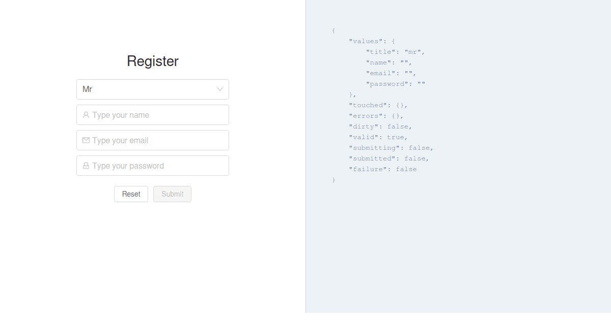 xstate-formik - Codesandbox xstate-formik - Codesandbox