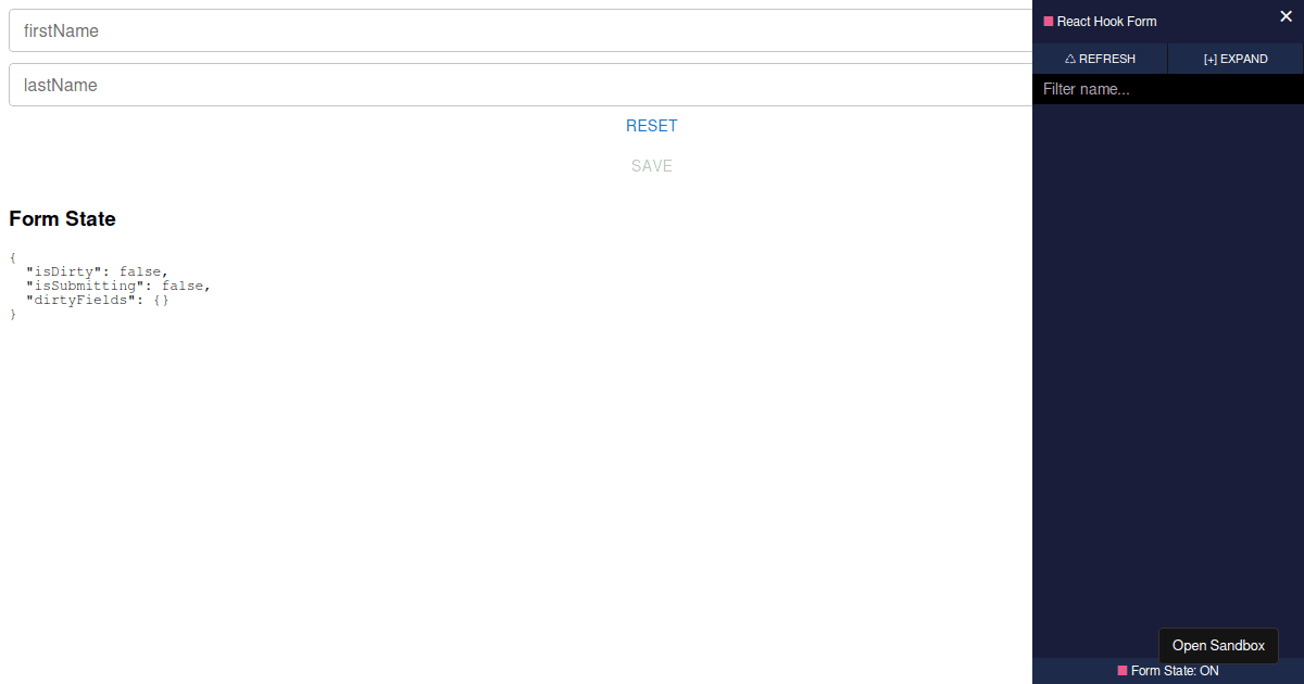 react-hook-form-reset-7.8.0 - Codesandbox