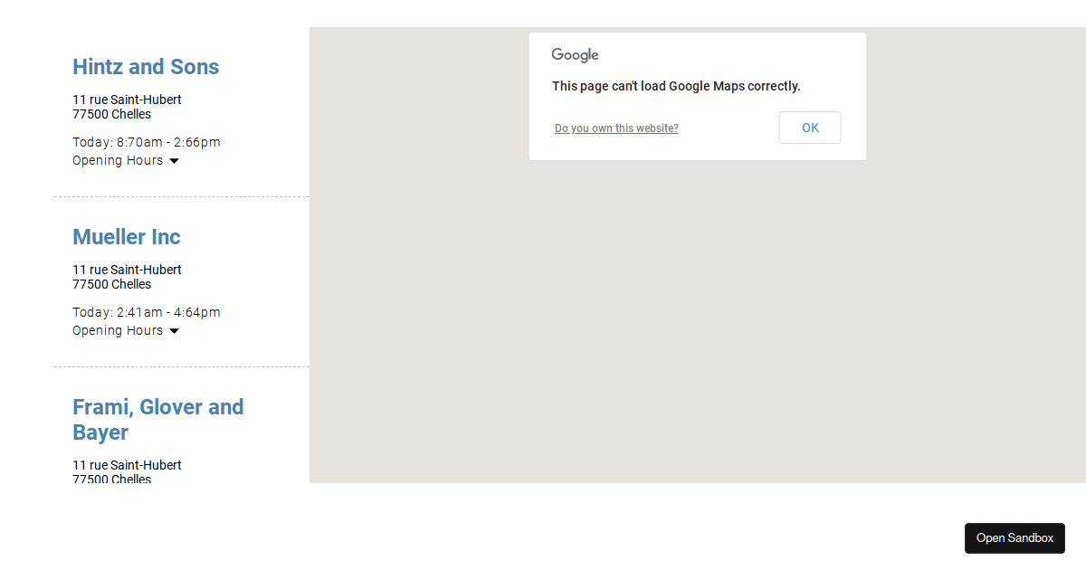 cra-sandbox - Codesandbox