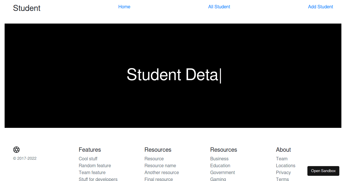 JavaScript Project 2 (forked) - Codesandbox