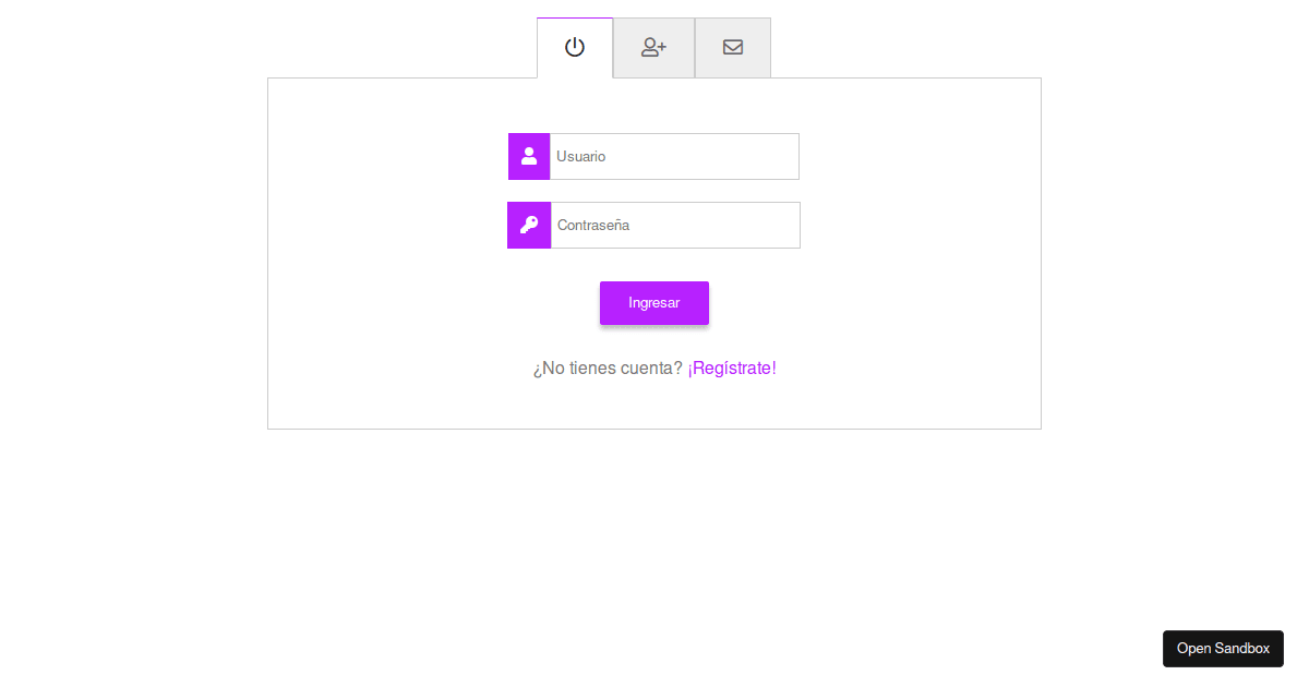 challegen-clase-formularios - Codesandbox