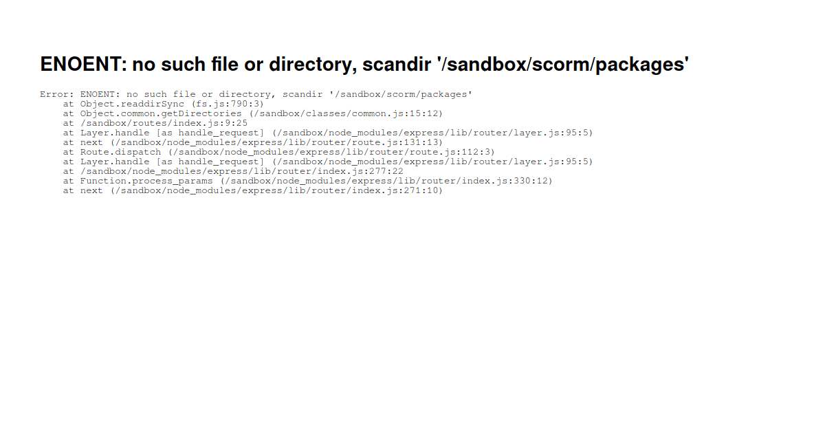 mlgarrido/node-scorm-player - Codesandbox
