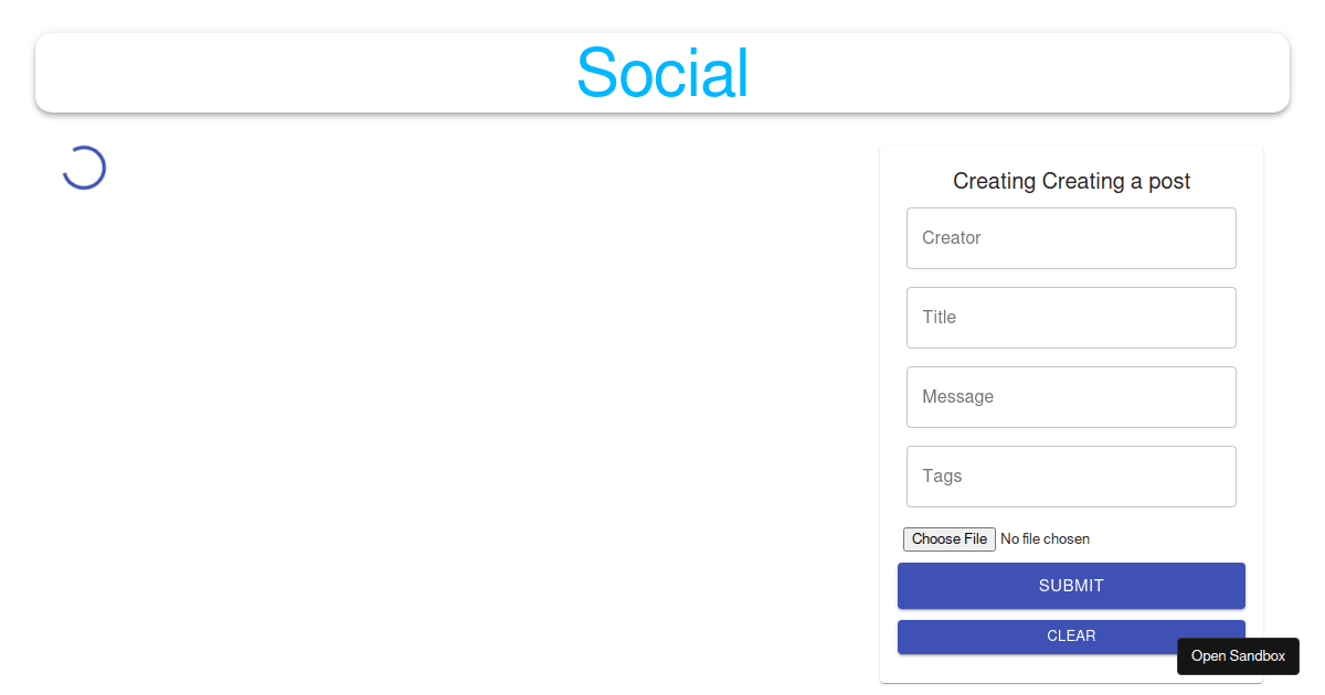 mynewapp - Codesandbox