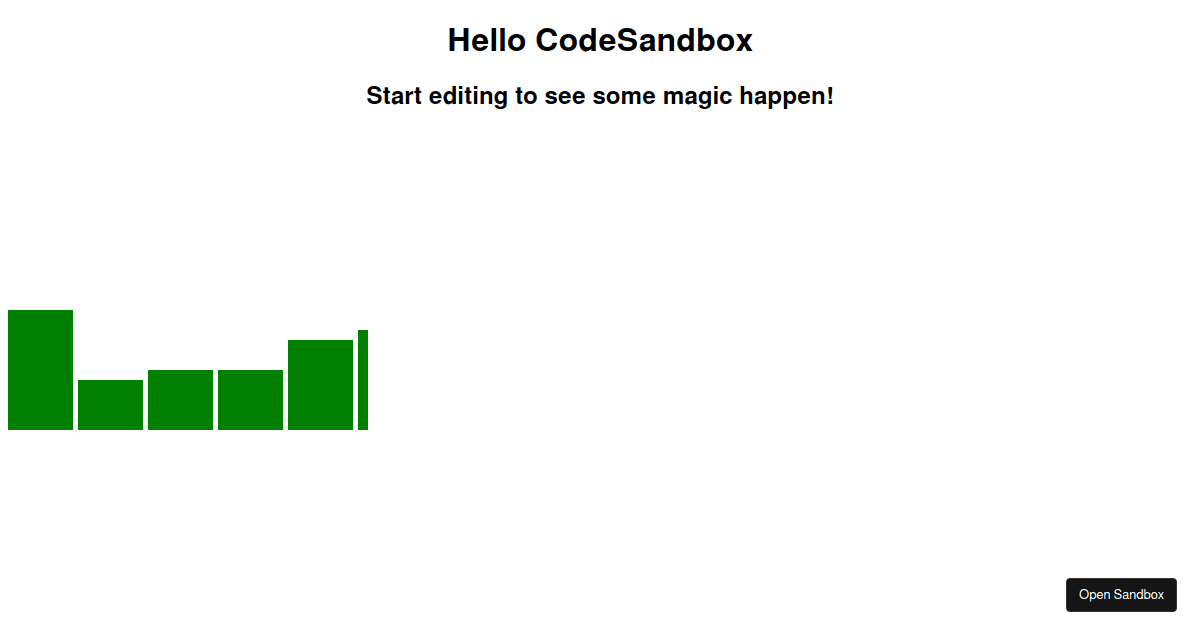 React-D3 Sandbox - Codesandbox