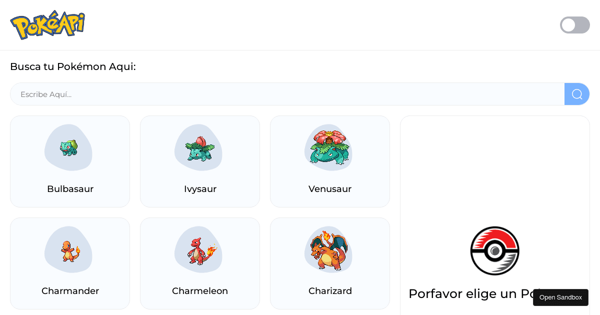 api-pokemon-usestate (forked) - Codesandbox