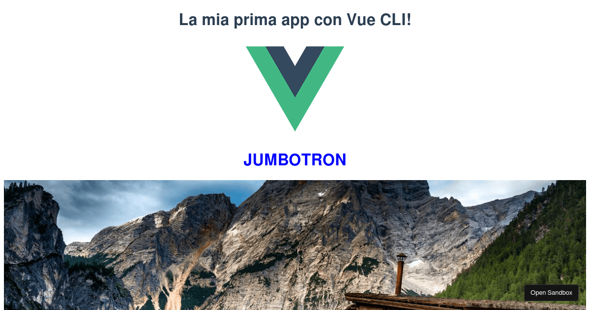 vue-cli-first - Codesandbox
