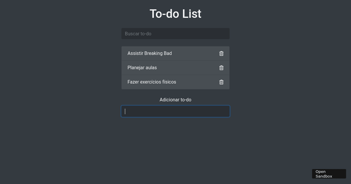 aplicaco-to-do-list-js-vanilla - Codesandbox