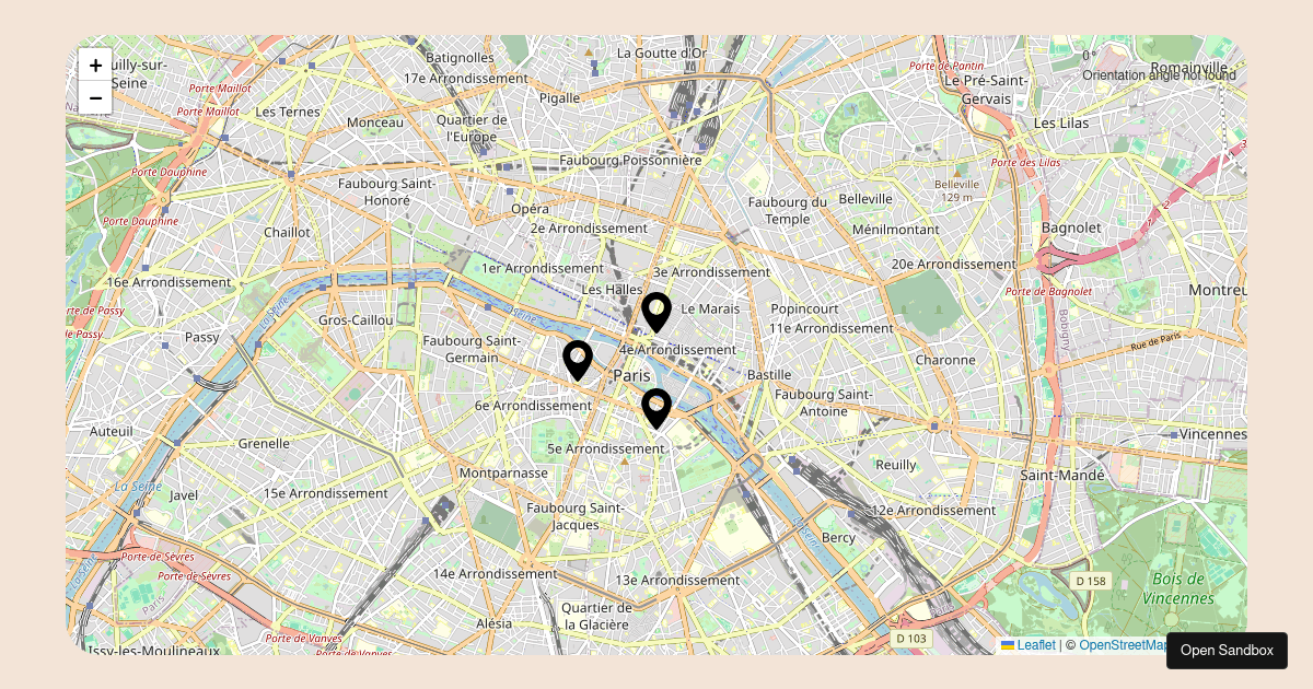 React-leaflet-Compass - Codesandbox