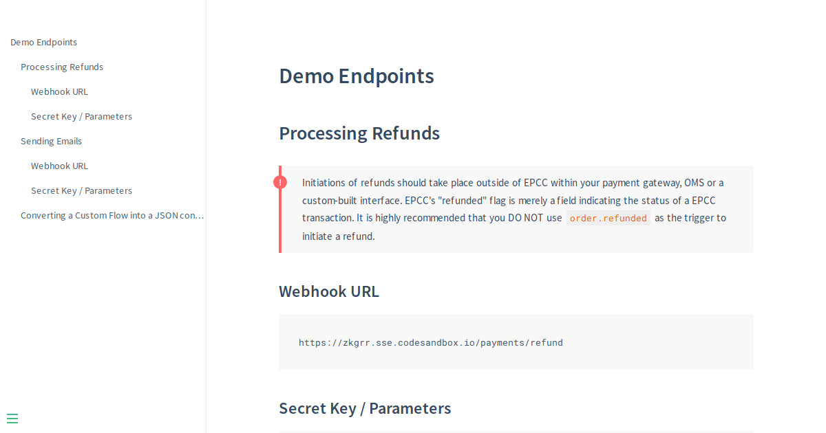 ep-integration-demo - Codesandbox