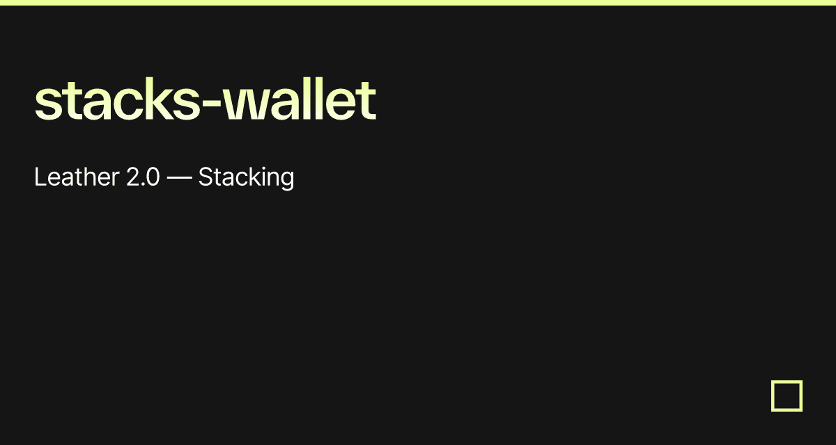 stacks-wallet - Codesandbox