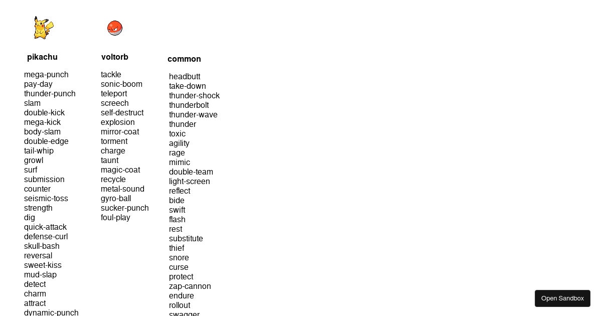 pokemon-js - Codesandbox