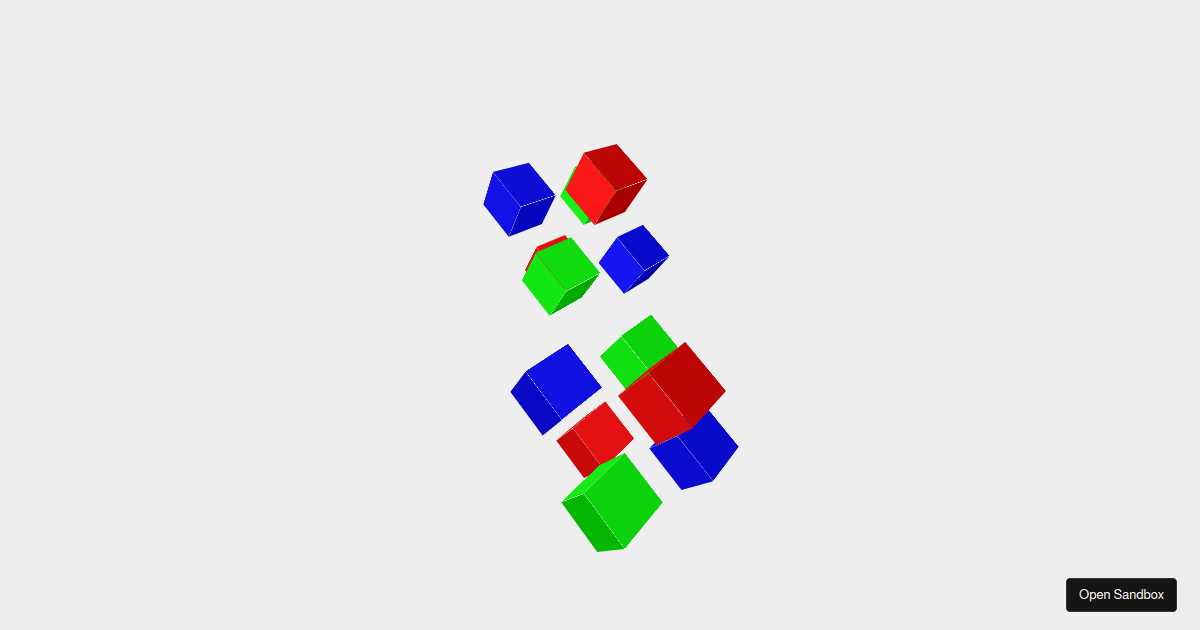 3d-cubes - Codesandbox