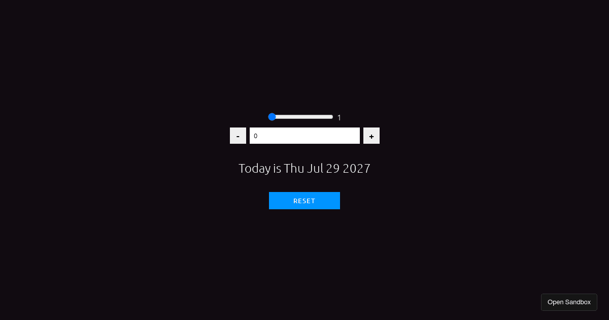 02-date-counter-v2 - Codesandbox