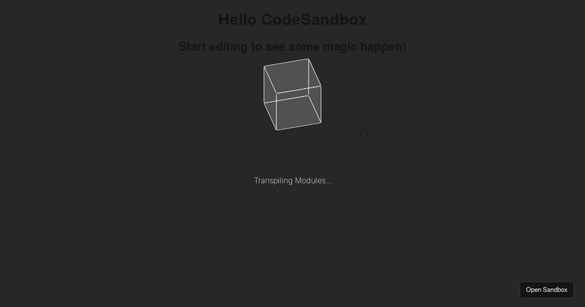 react-vrender - Codesandbox