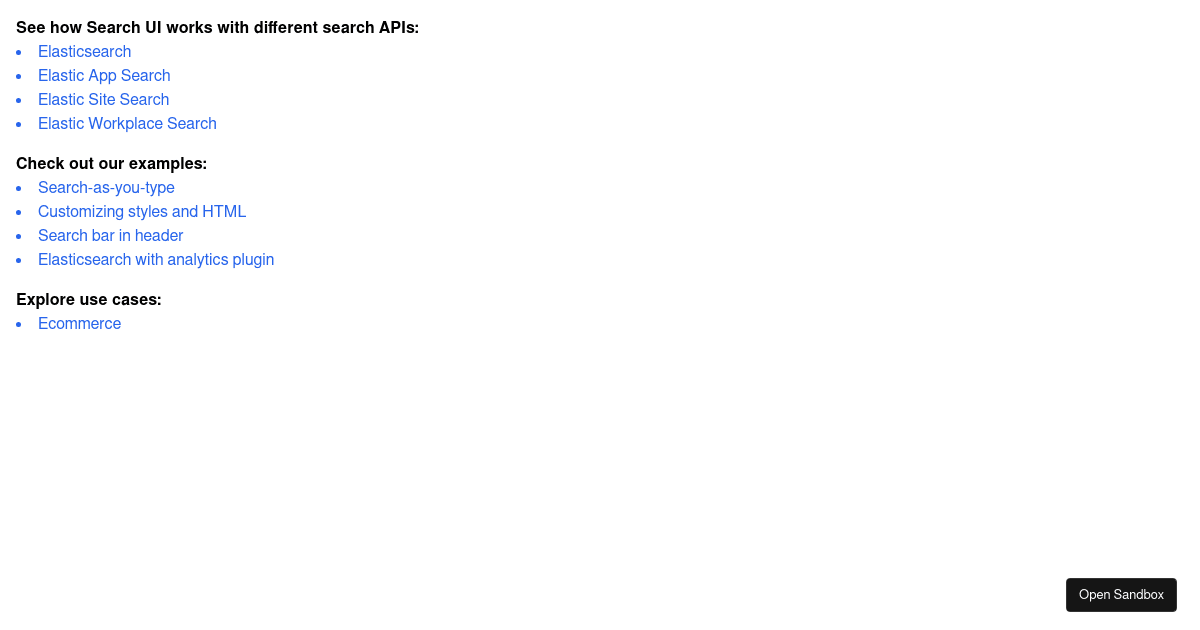 search-ui-examples - Codesandbox