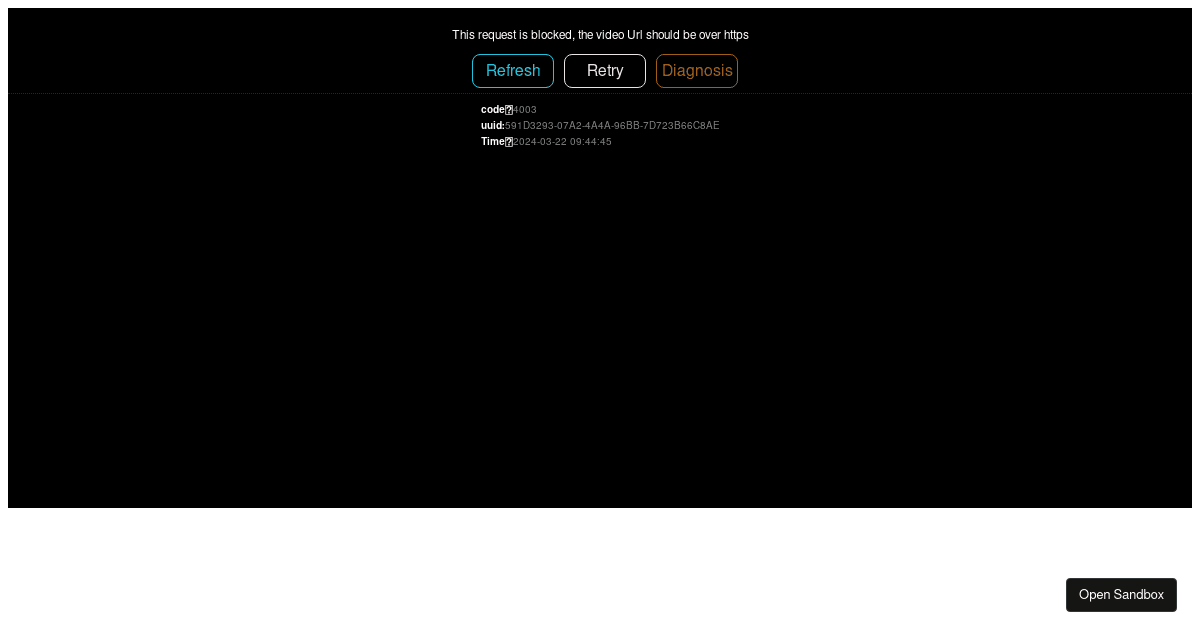 aliplayer-react (forked) - Codesandbox