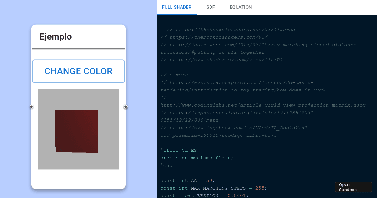 TFG (forked) - Codesandbox