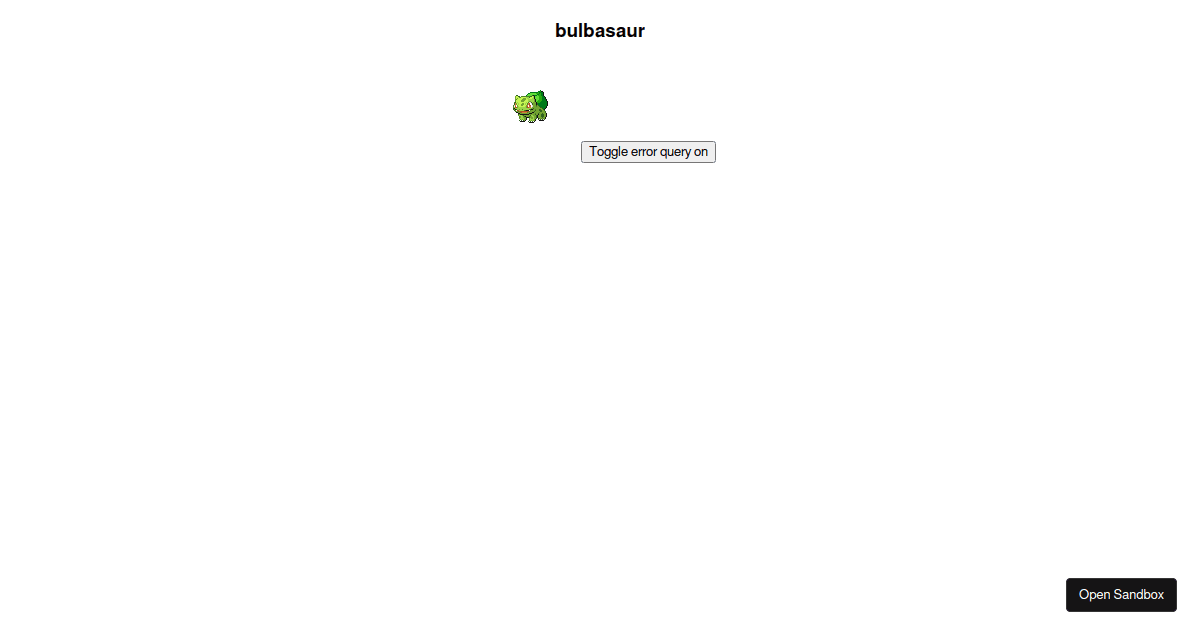 Examples Query Reactbasic With Nested Arg Error Forked Codesandbox