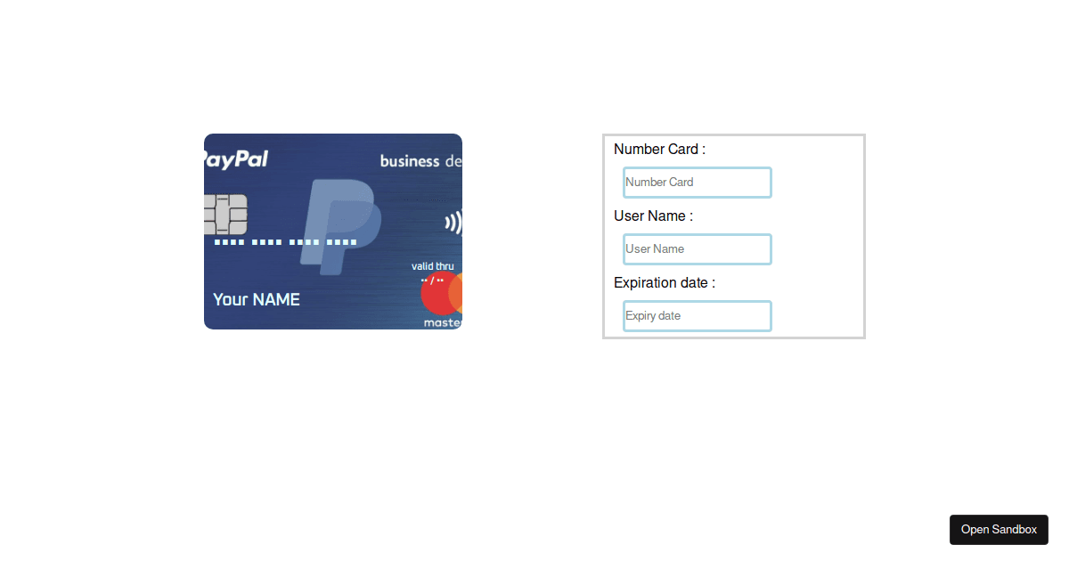 credit - Codesandbox