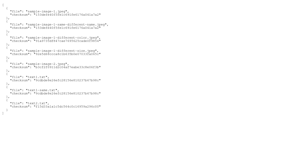 Nodejs Checksum Files Codesandbox