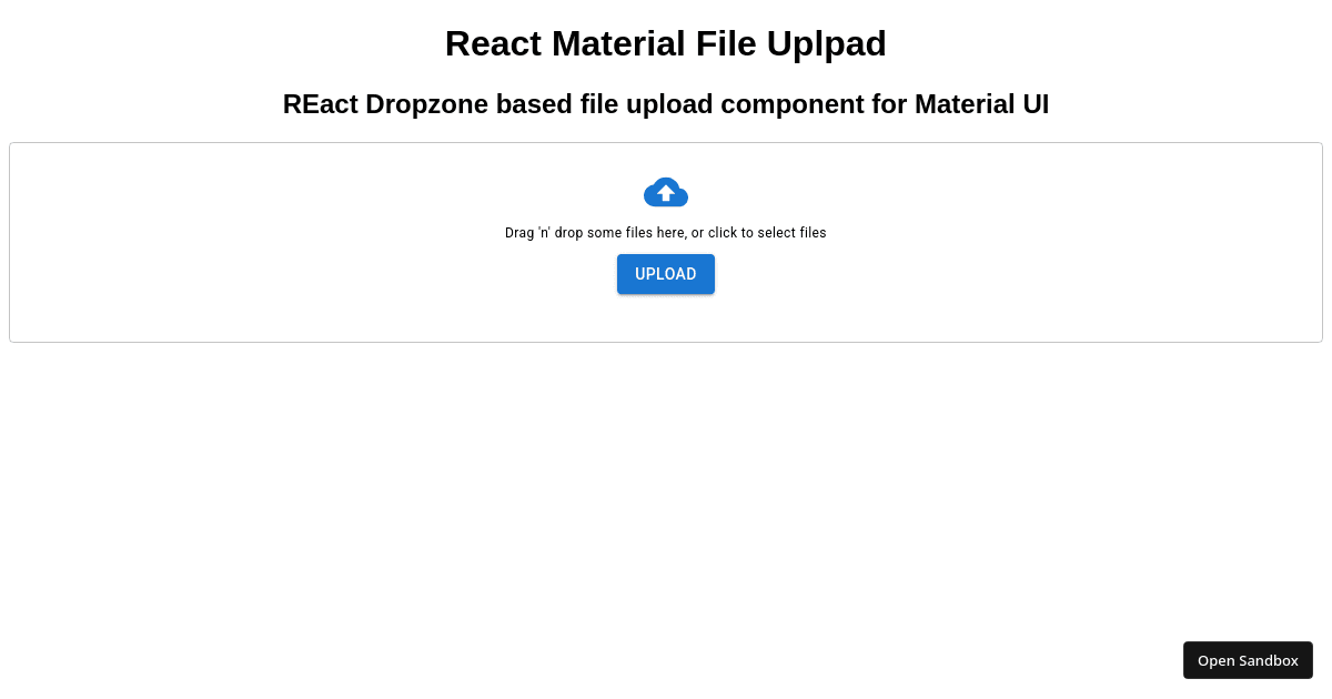 react-material-file-upload (forked) - Codesandbox