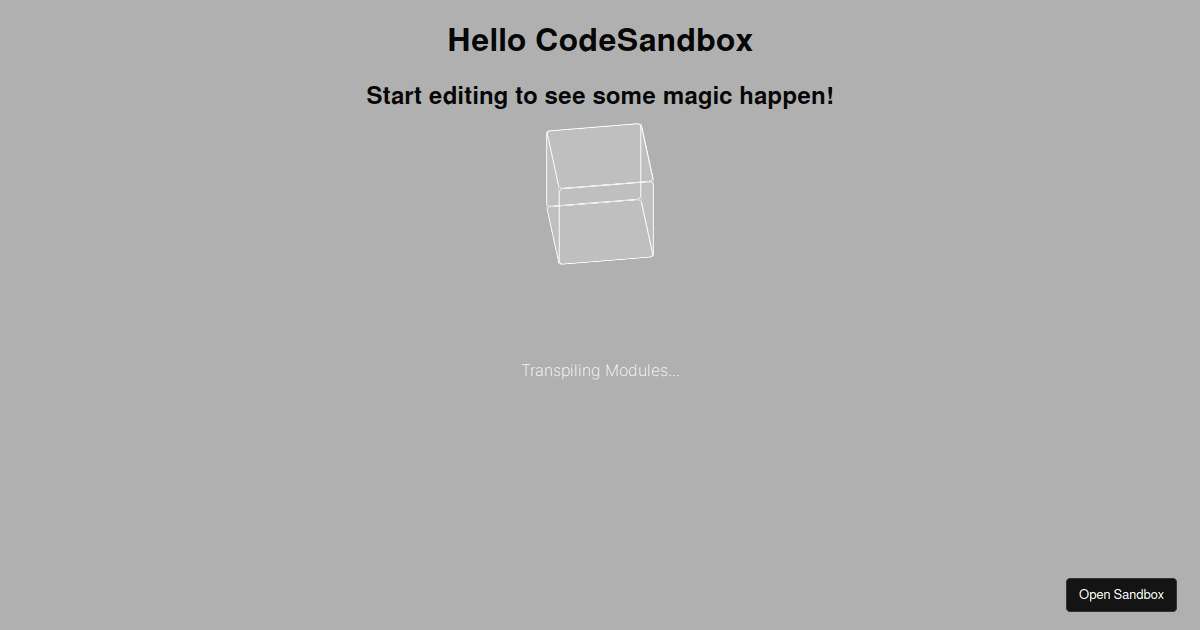 React Typescript Codesandbox 2474