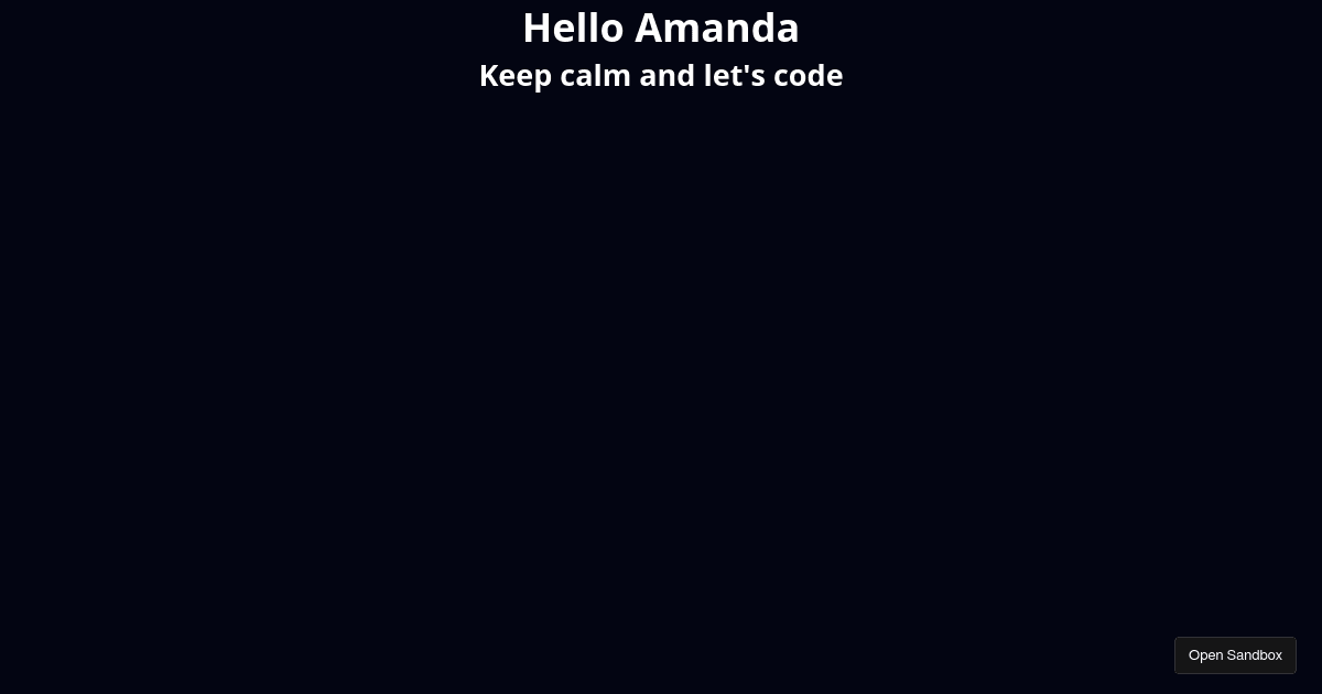 Challenge React Codesandbox 8851