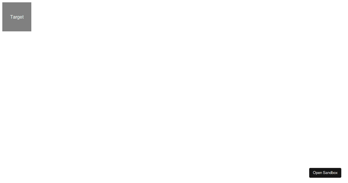 React Popper Example - Codesandbox