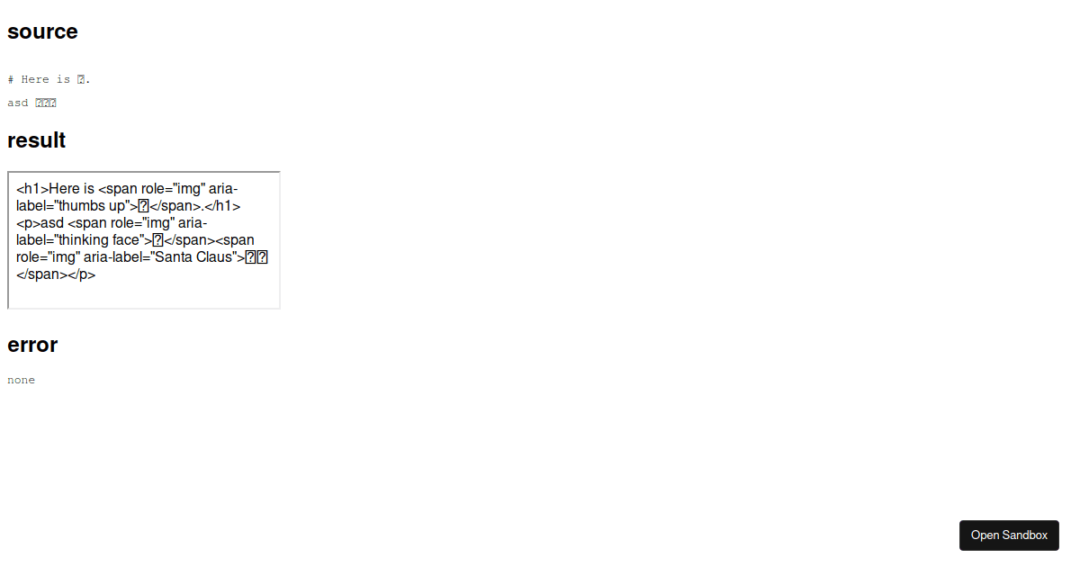 remark-rehype-debug (forked) - Codesandbox