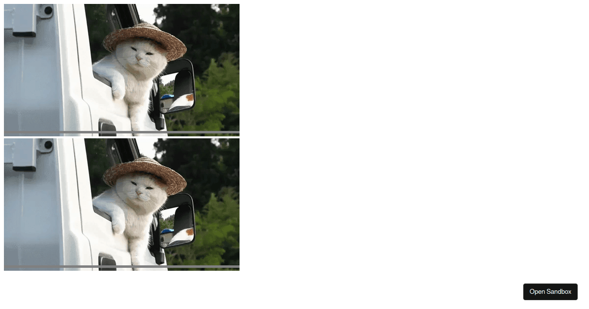 react video progress bar - Codesandbox