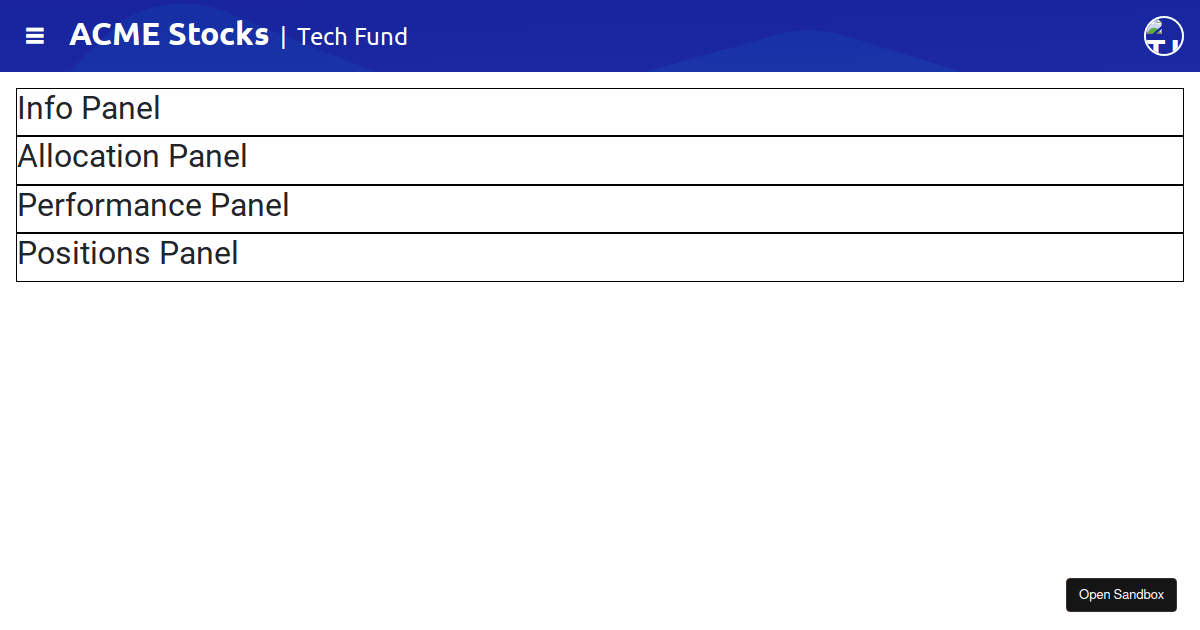 B4bharat/react-financial-dashboard - Codesandbox