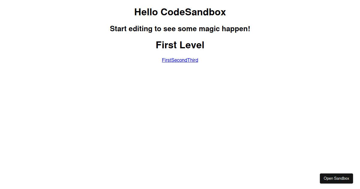 React Router Dom5xx Nested Useroutermatch Codesandbox