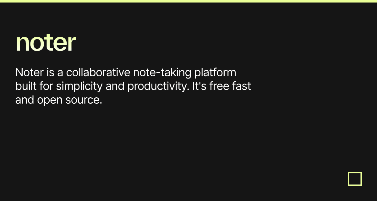 noter - Codesandbox