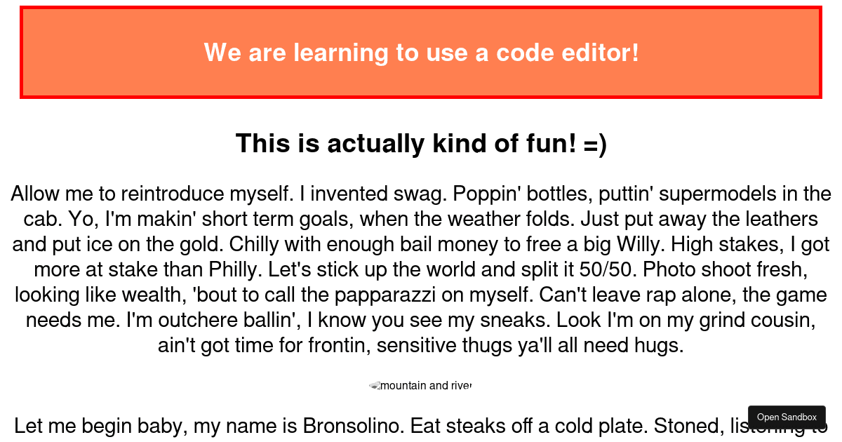 static - Codesandbox